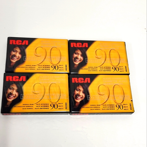 RCA | Media | Rca 9 Minuteblank Audio Cassette Tapes Stereo Hi Fibrand ...